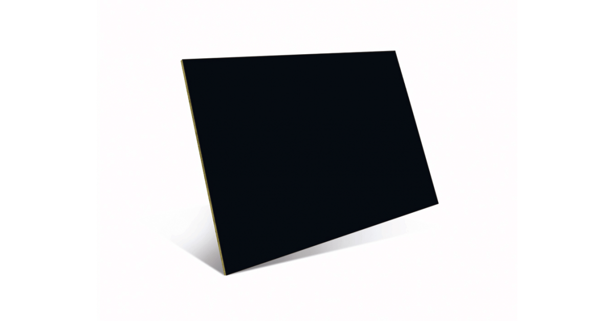 Køb Rockpanel Uni facadeplade 1200x2500mm grafit RAL9011