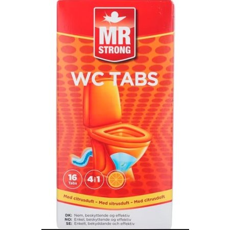 MR Strong WC tabs med citrusduft - Køb nemt online