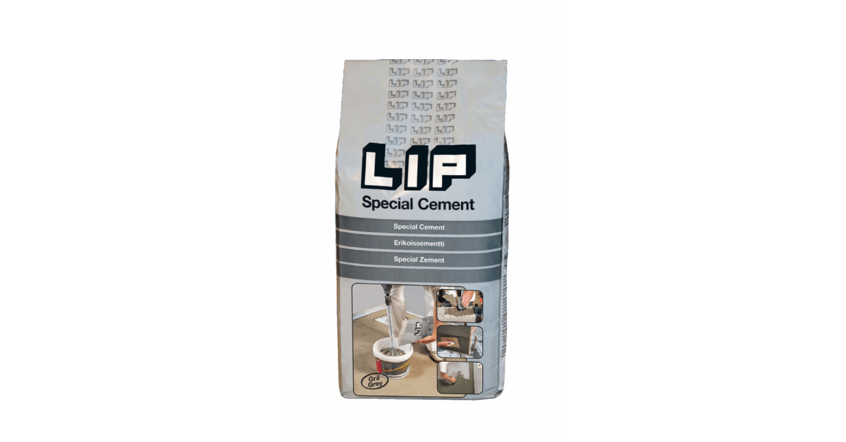 Hurtigthærdende LIP Special Cement 5kg til uhørt lavpris - 10-4.dk
