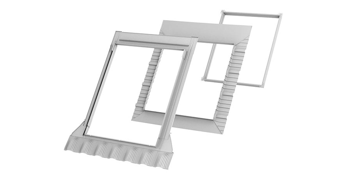 Velux inddækningspakke EDW 2000 til bølget tag - Prismatch - 10-4.dk
