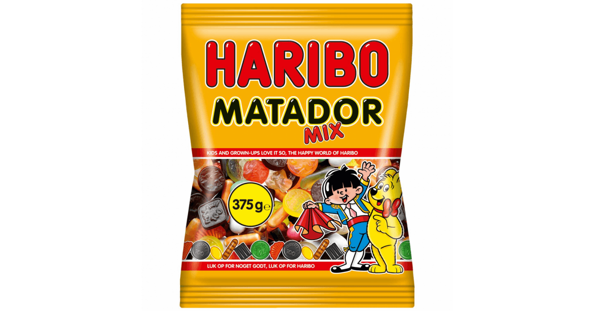Haribo Matador Mix 375g - Køb billigt online
